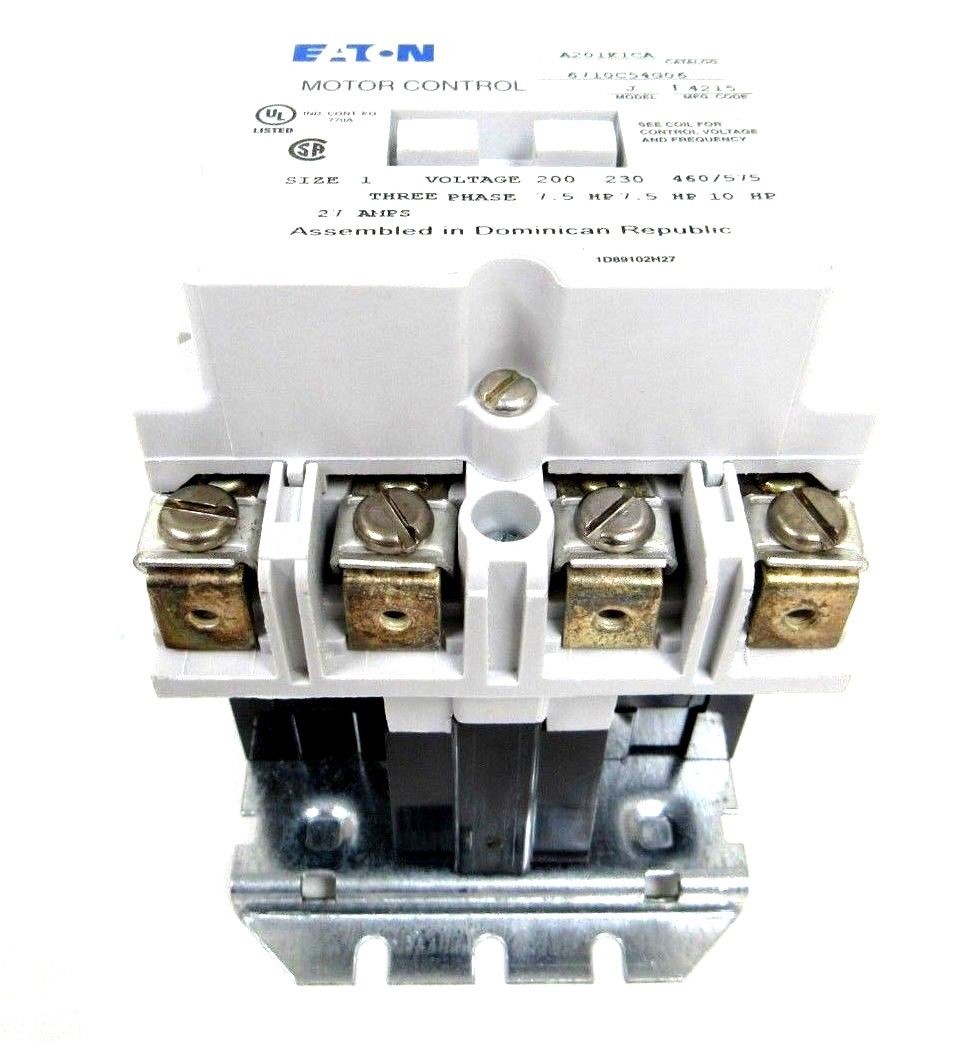 NEW EATON A201K1CA NON-REVERSING CONTACTOR 6710C54G06 SIZE 1 MODEL J ...