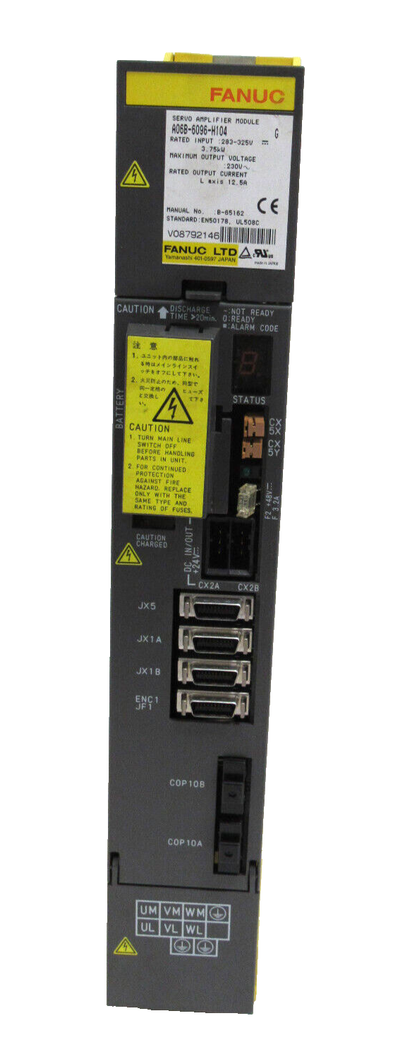 NEW FANUC A06B-6096-H104 SERVO AMPLIFIER SER.G A06B6096H104 - SB ...