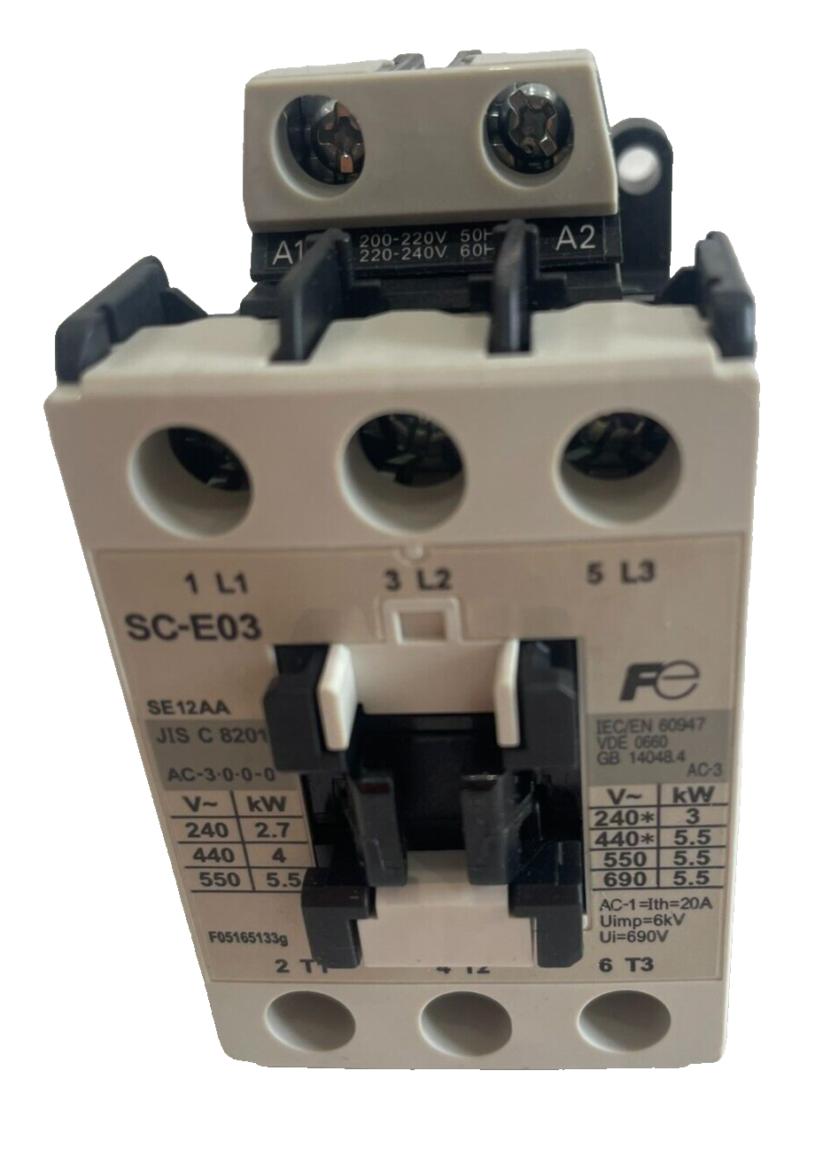NEW FUJI SC-E03 MAGNETIC CONTACTOR SCE03 - SB Industrial Supply, Inc.