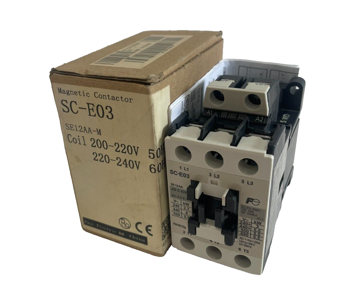NEW FUJI SC-E03 MAGNETIC CONTACTOR SCE03 - SB Industrial Supply, Inc.