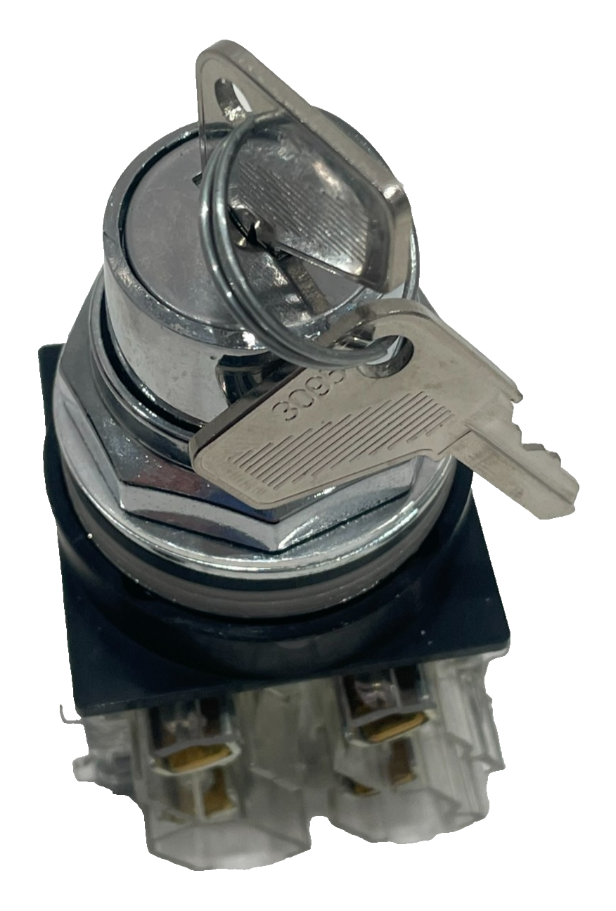 NEW GENERAL ELECTRIC CR104PSK21A92M KEY OPERATOR SELECTOR SWITCH - SB ...