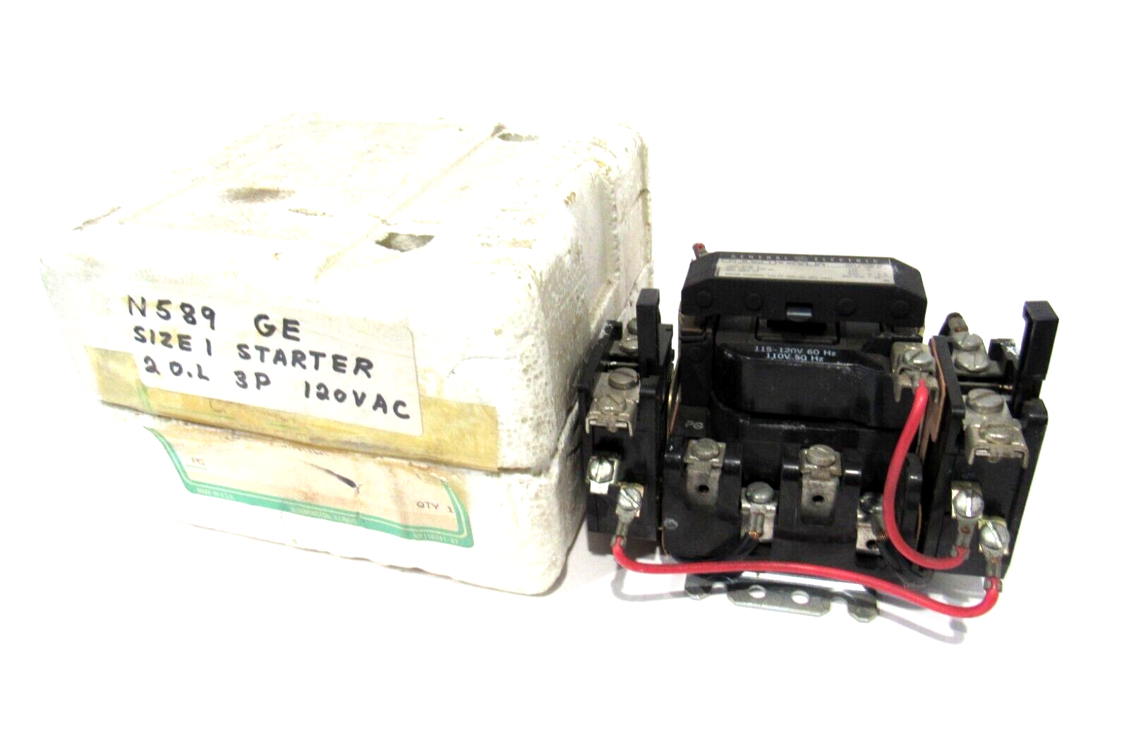 NEW GENERAL ELECTRIC CR306C002AAJA STARTER SIZE 1 CR306C002AAJA - SB ...