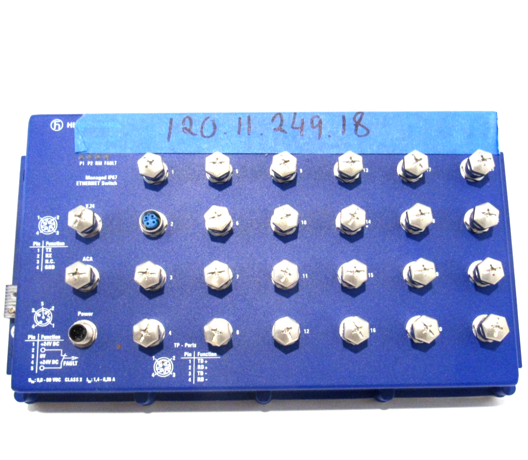 NEW HIRSCHMANN OCTOPUS 24M ETHERNET SWITCH - SB Industrial Supply, Inc.