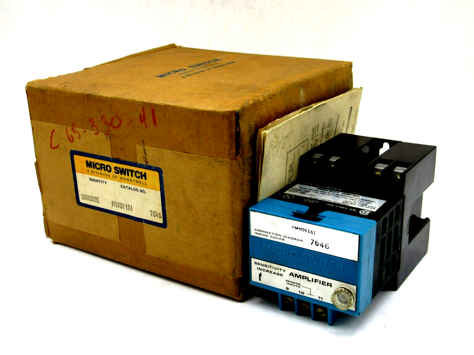 NEW HONEYWELL MICRO SWITCH FMH1 PROXIMITY CONTROL FMH17643 7646 - SB ...