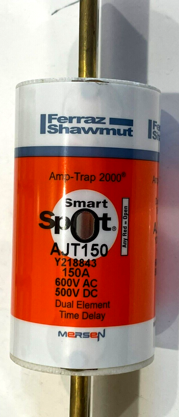 NEW LOT OF 13 MERSEN AJT150 FUSES TIME DELAY - SB Industrial Supply, Inc.