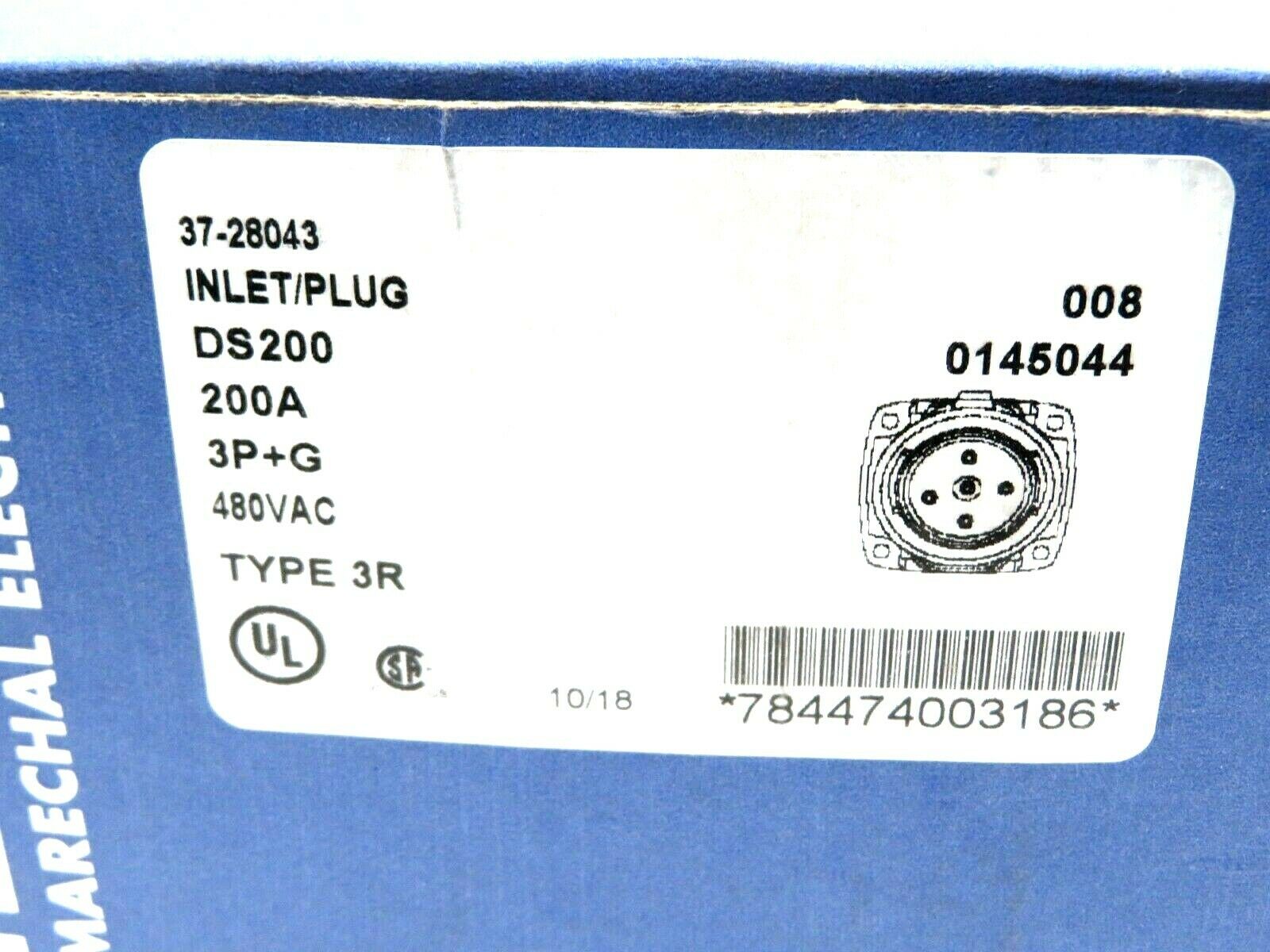 NEW MELTRIC 37-28043 BRANCH CIRCUIT DISCONNECT SWITCH 200A 3728043 - SB ...