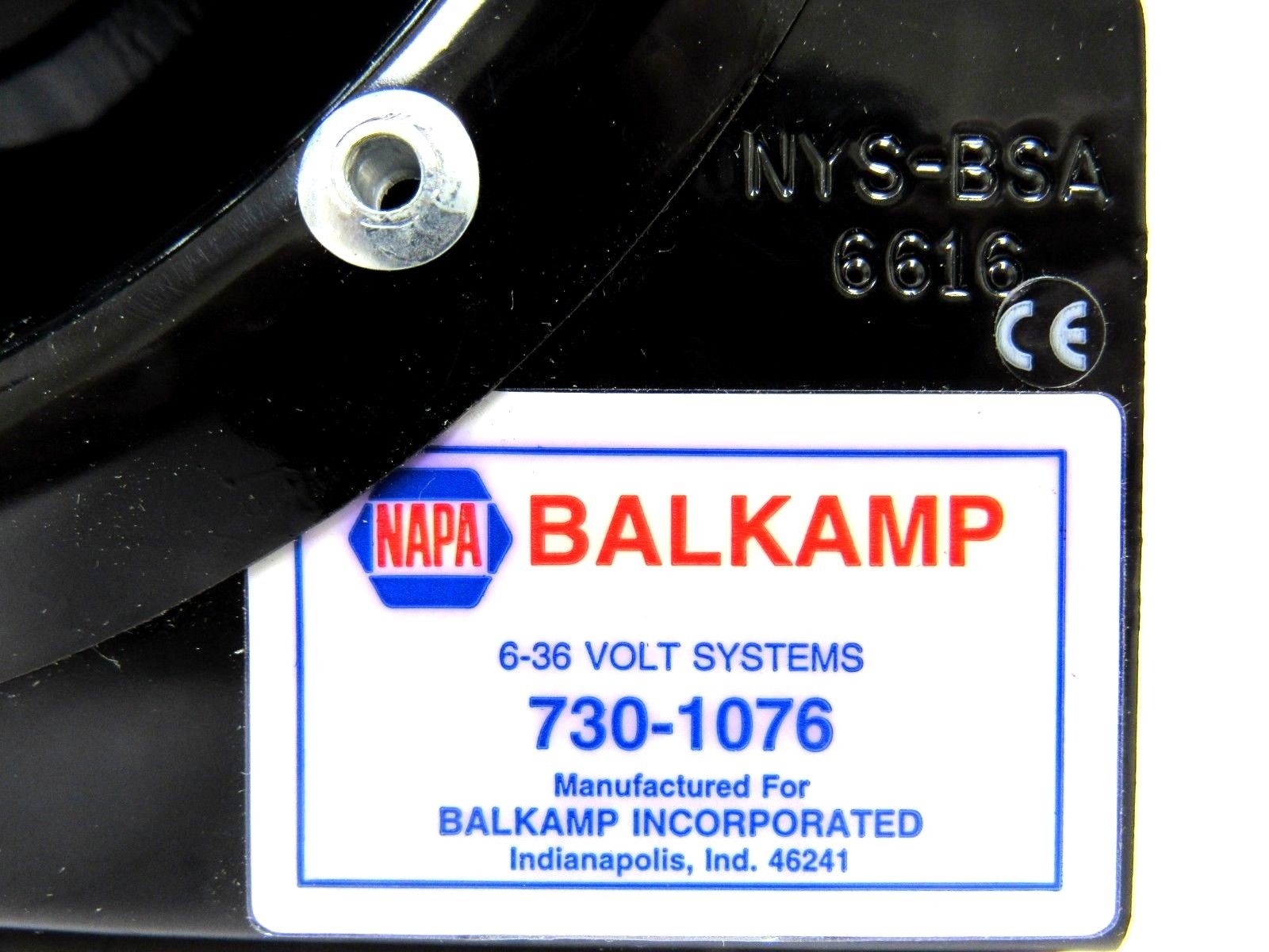 NEW NAPA 730-1076 BACKUP ALARM 6-36V 7301076 NYS-BSA 6616 5999T - SB ...