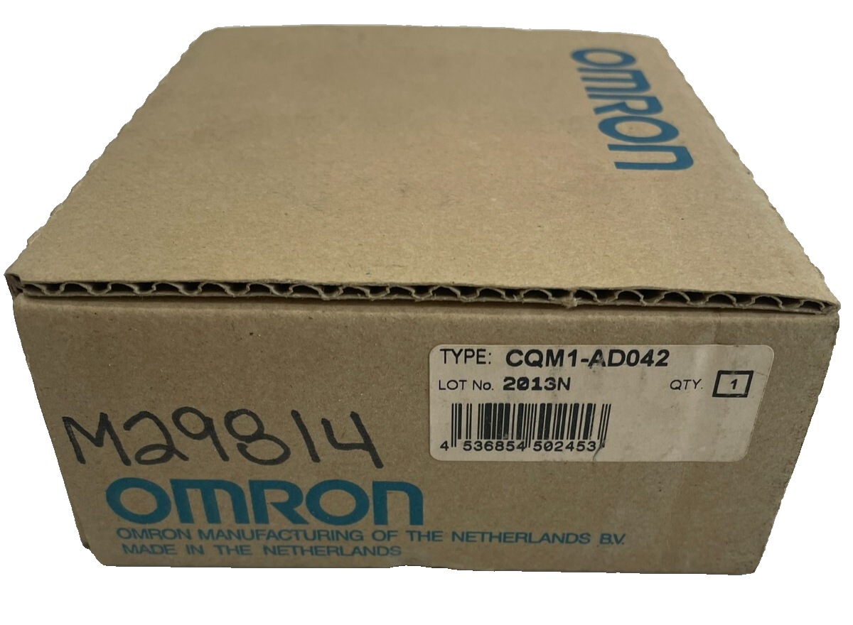 NEW OMRON CQM1-AD042 ANALOGUE INPUT UNIT CQM1AD042 - SB Industrial ...