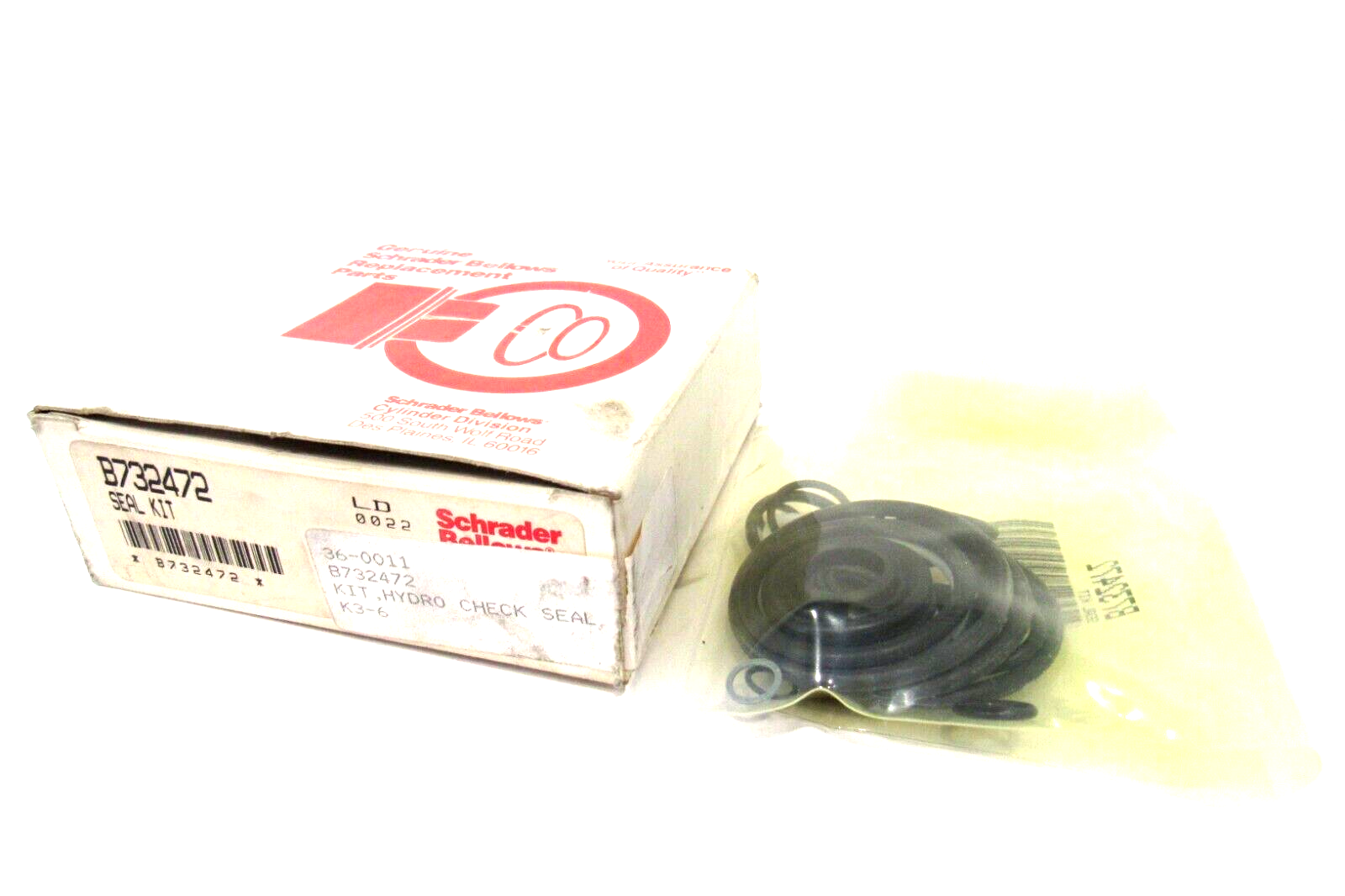 NEW PARKER SCHRADER BELLOWS B732472 SEAL KIT - SB Industrial Supply, Inc.