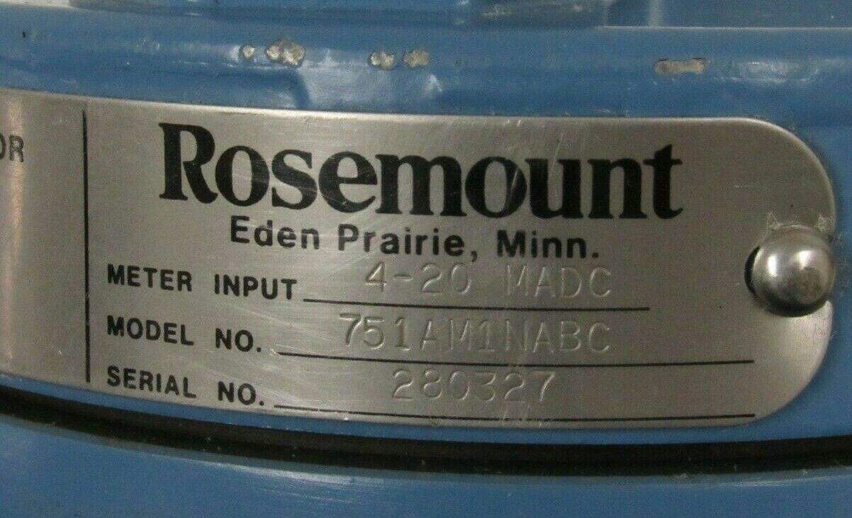 NEW ROSEMOUNT 751AM1NABC FIELD SIGNAL INDICATOR - SB Industrial Supply ...