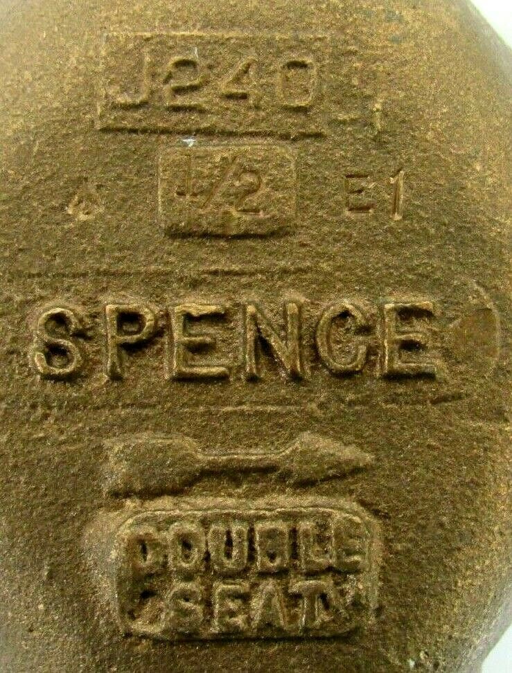 NEW SPENCE SERIES 2000 TEMPERATURE REGULATOR 1/2" - SB Industrial ...