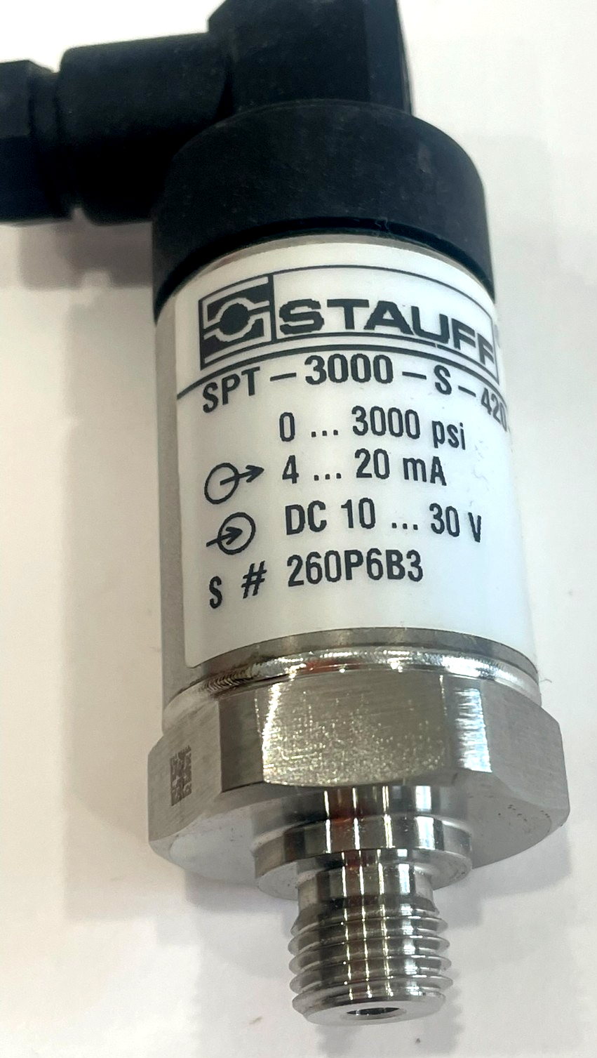 NEW STAUFF SPT-P03000-S04-420-MD PRESSURE TRANSMITTER SPT-3000-S-420-MD ...