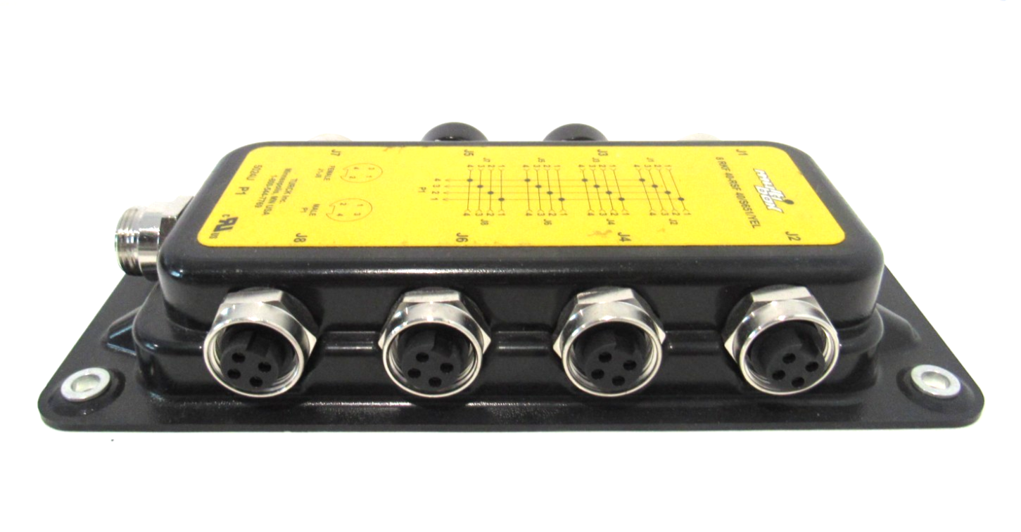 NEW TURCK 8 RKF 40-RSF 40/S651/YEL JUNCTION BOX 8RKF40RSF40S651YEL - SB ...