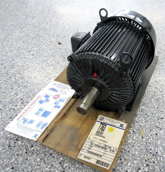 NEW US ELECTRICAL MOTORS T763A MOTOR 7.5 HP 1760 RPM T763 A357R017 ...