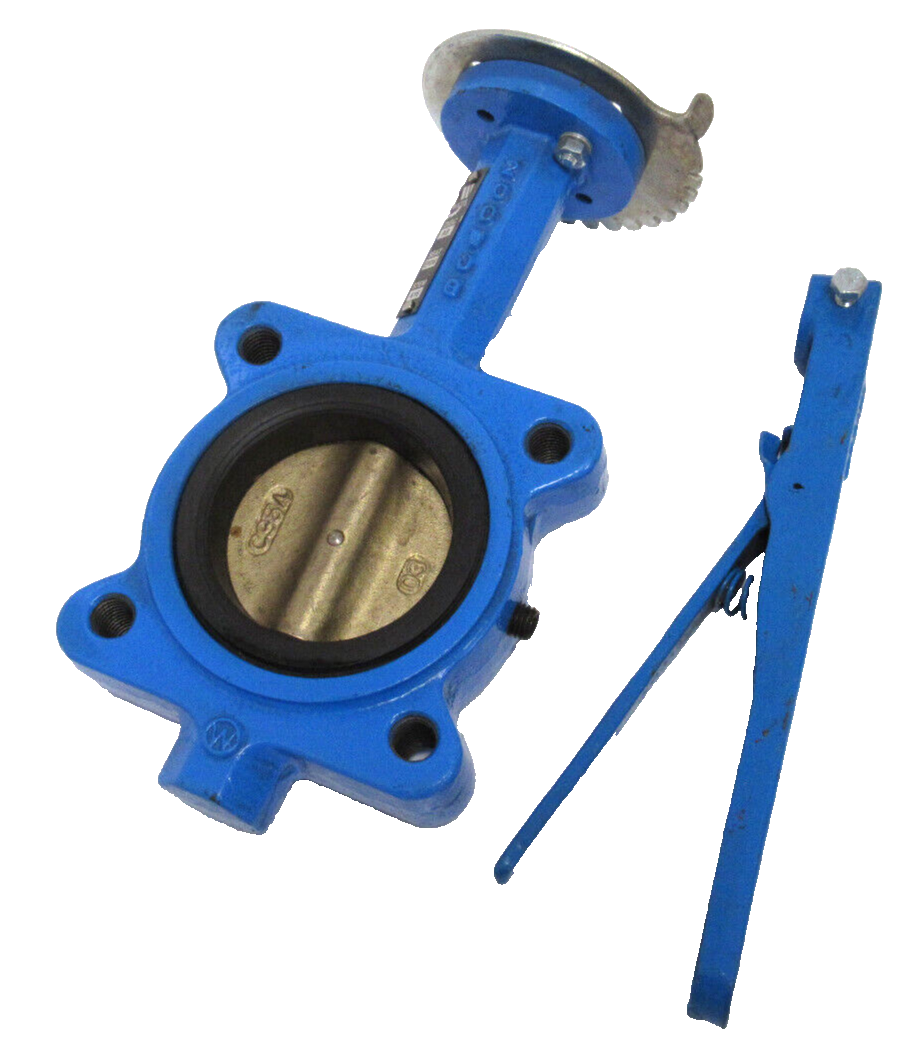 NEW WATTS 200WOG BUTTERFLY VALVE 3" DN80 - SB Industrial Supply, Inc.
