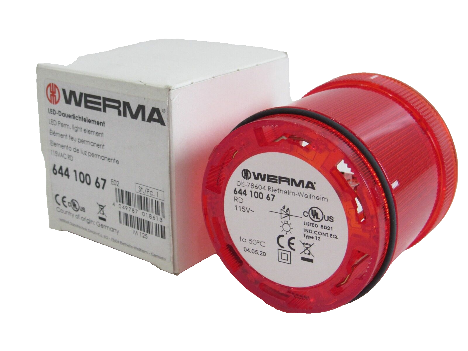 NEW WERMA 644.100.67 LED LIGHT ELEMENT 64410067 - SB Industrial Supply ...