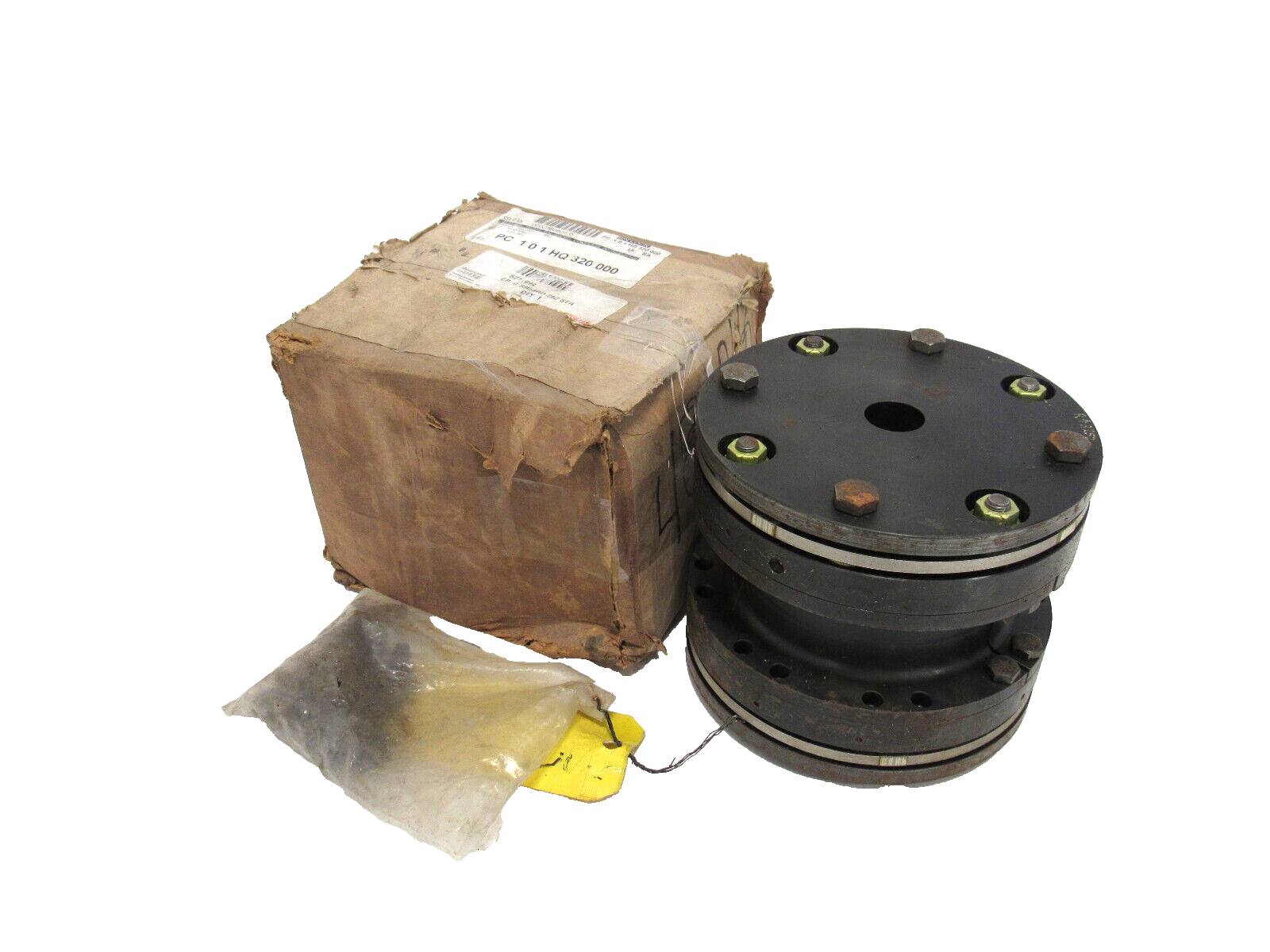 USED REXNORD 262 FLEXIBLE DISC SHAFT COUPLING 5711994 1" BORE SR54RD ...