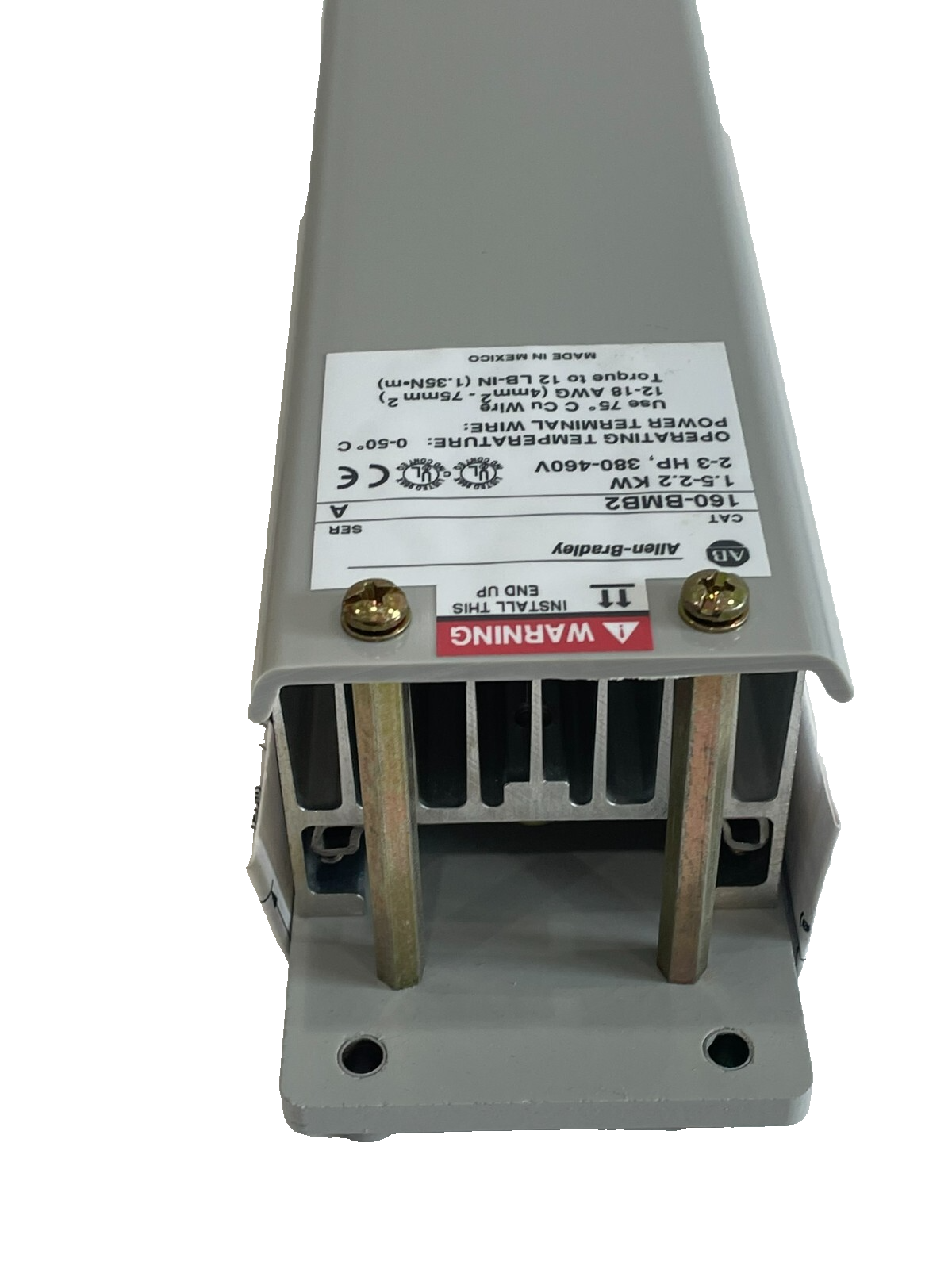 ALLEN BRADLEY 160-BMB2 DYNAMIC BRAKE MODULE SER.A 160BMB2 NEW, SURPLUS ...