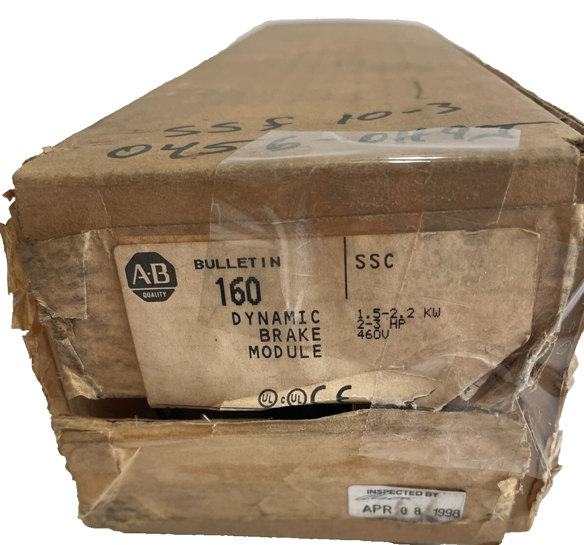 ALLEN BRADLEY 160-BMB2 DYNAMIC BRAKE MODULE SER.A 160BMB2 NEW, SURPLUS ...