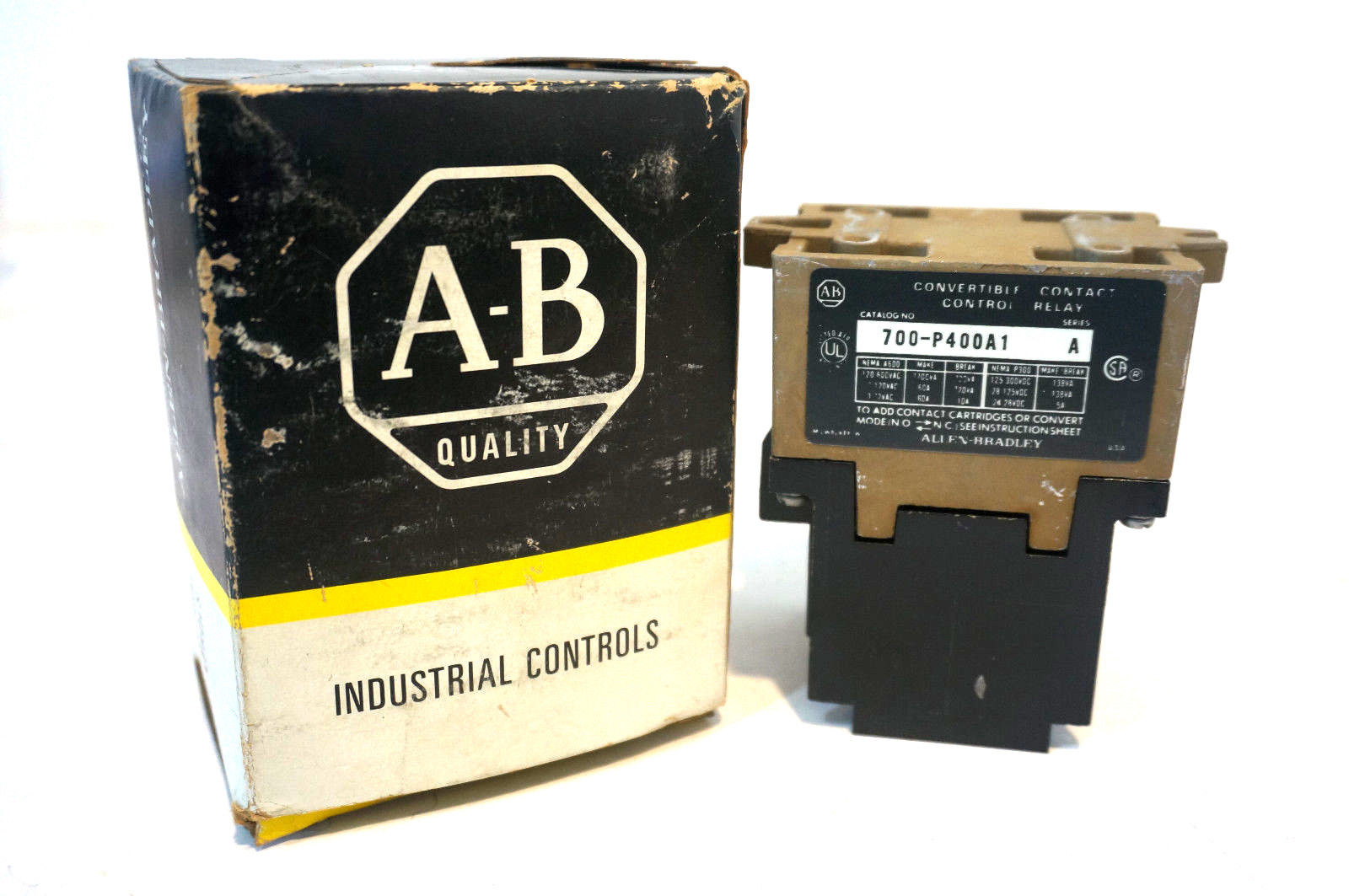 ALLEN BRADLEY 700-P400A1 AC RELAY SER.A 700P400A1 - SB Industrial ...