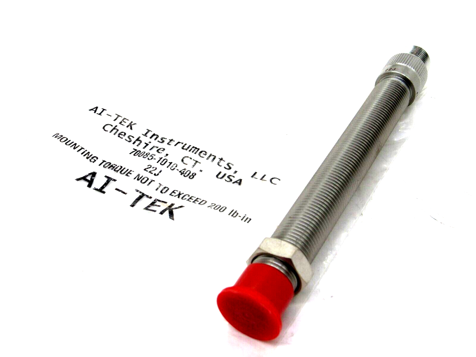 NEW AI-TEK INSTRUMENTS 70085-1010-408 PASSIVE SPEED SESNSOR ...