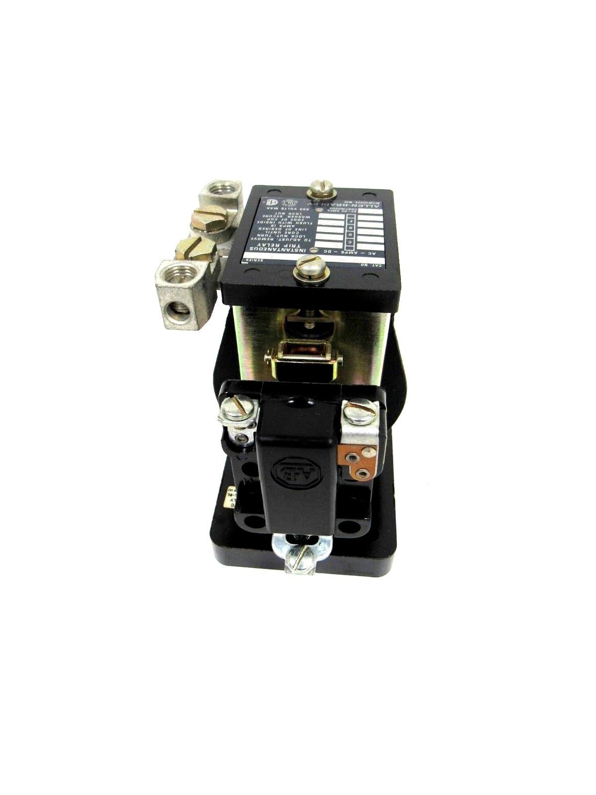 NEW ALLEN BRADLEY 809-A07E INSTANTANEOUS TRIP RELAY 809A07E 809-AO7E ...