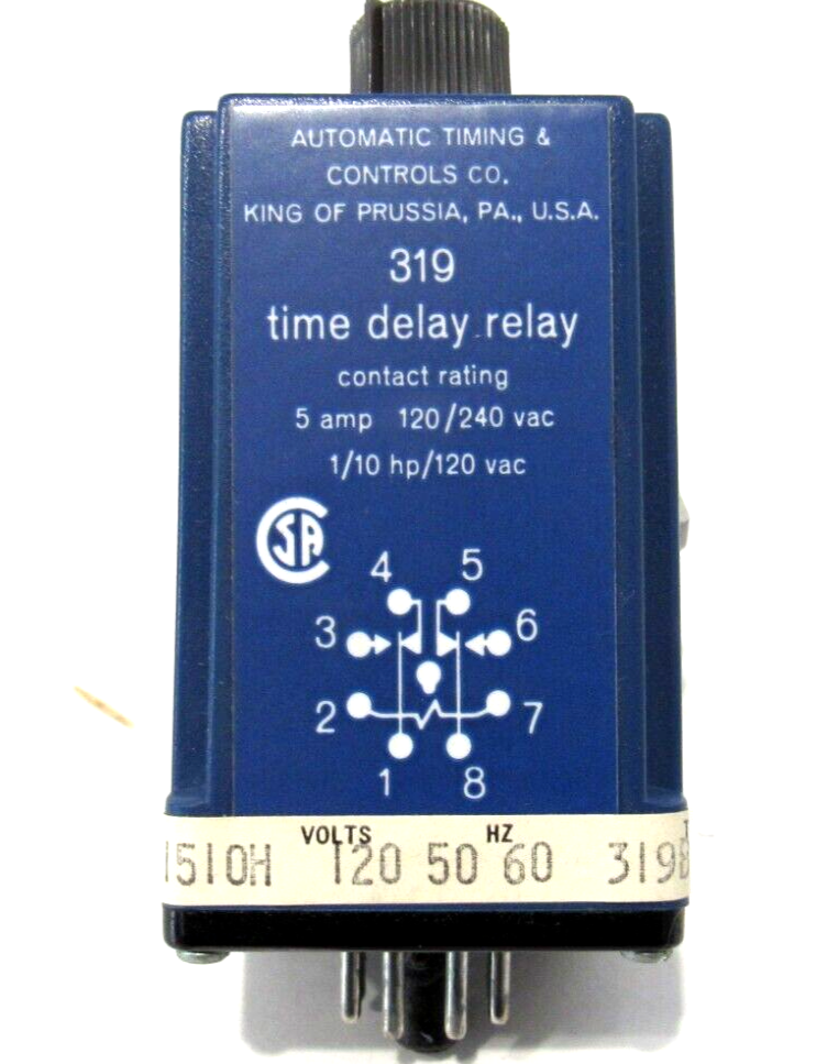 NEW ATC 319B001Q1C TIME DELAY RELAY - SB Industrial Supply, Inc.