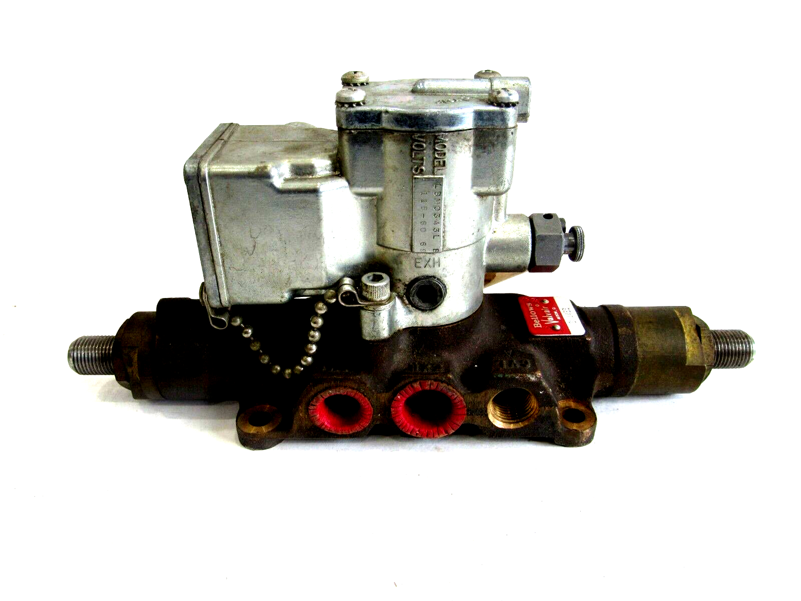 NEW BELLOWS VALVAIR LBM0343L SOLENOID VALVE S-1433 115/60VOLTS - SB ...