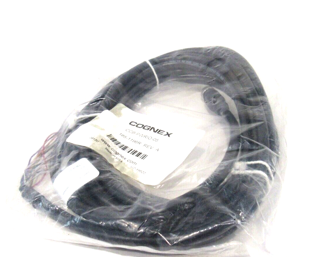 NEW COGNEX CCB-PWRIO-05 POWER CABLE CCBPWRIO05 - SB Industrial Supply, Inc.