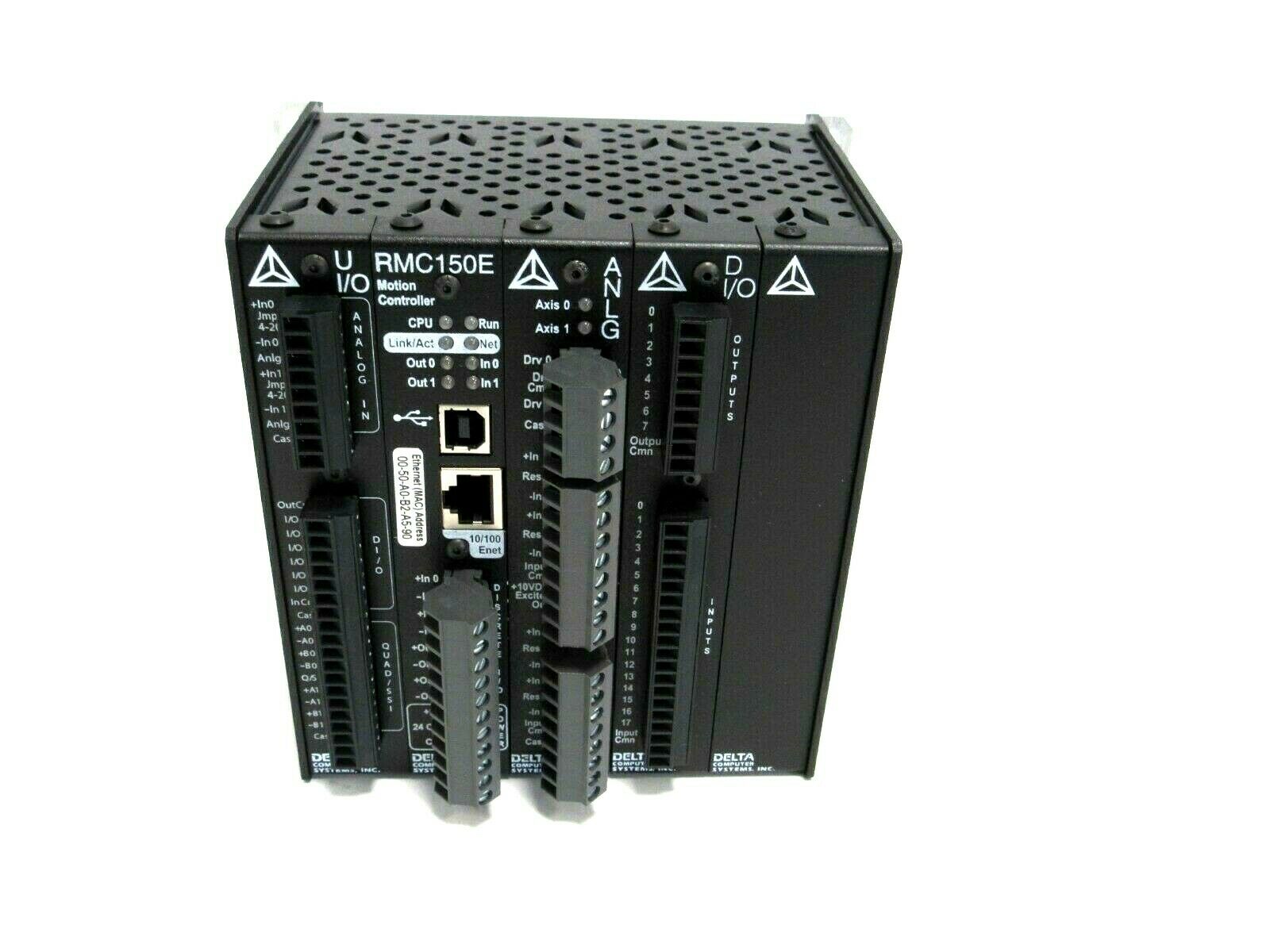 NEW DELTA COMPUTER RMC150E-H1-D1-BL1-UI/O CONTROLLER RMC150EH1D1BL1UIO ...