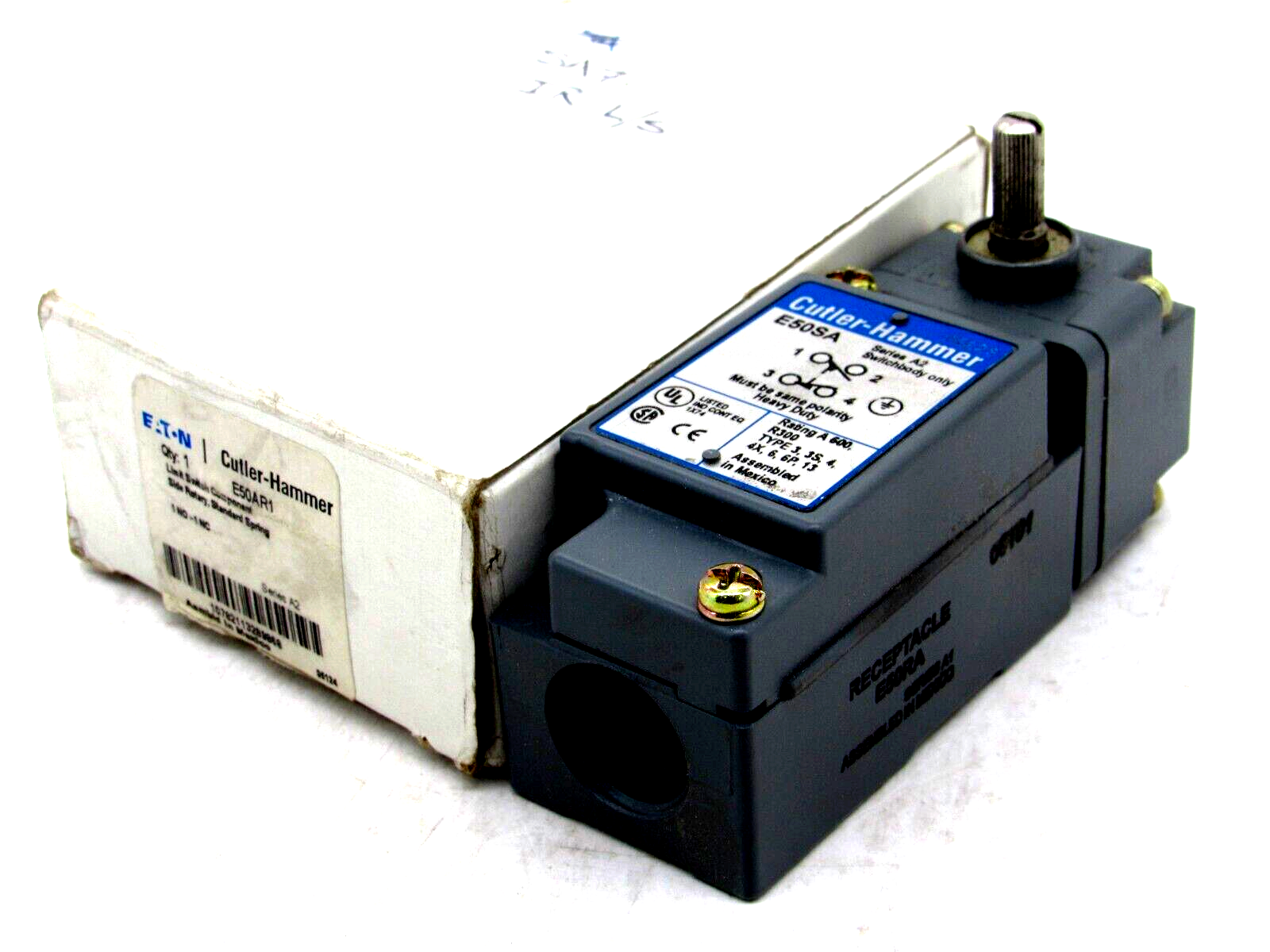 NEW EATON CUTLER-HAMMER E50AR1 LIMIT SWITCH - SB Industrial Supply, Inc.