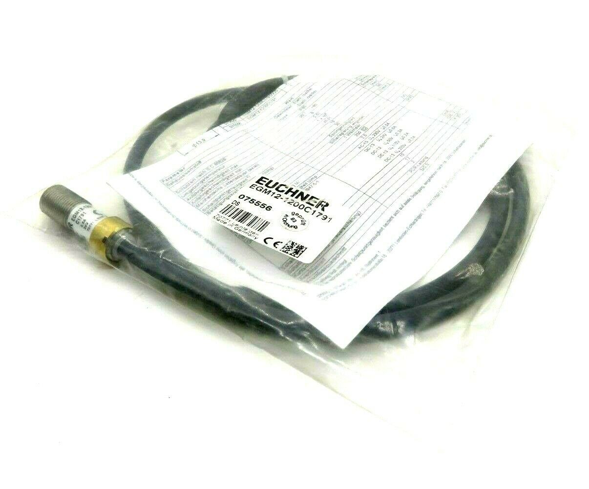 NEW EUCHNER EGM12-1200C1791 075556 LIMIT SWITCH EGM121200C1791 - SB ...