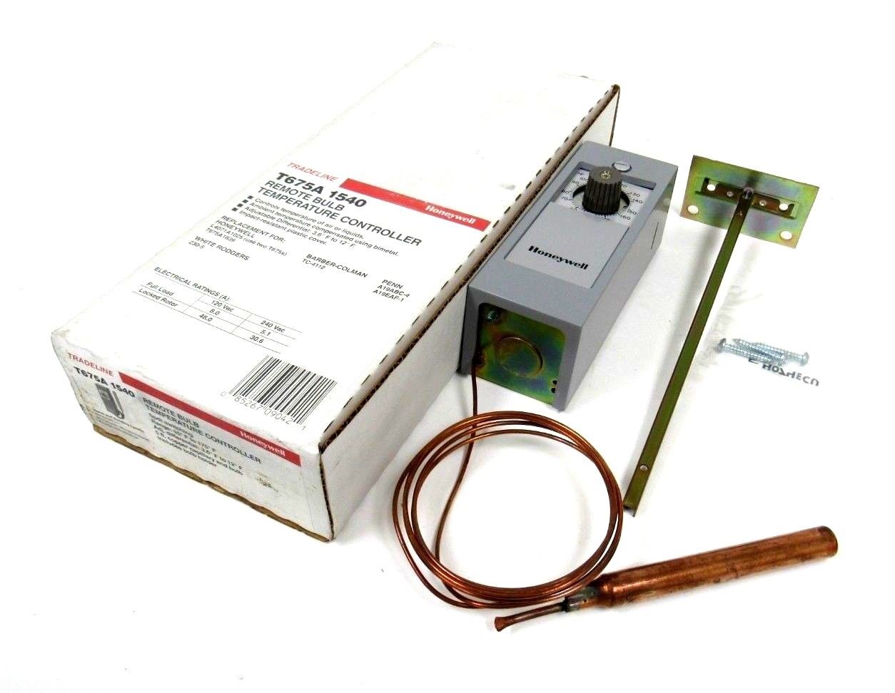 NEW HONEYWELL T675A-1540 TEMPERATURE CONTROL T675A1540 - SB Industrial ...