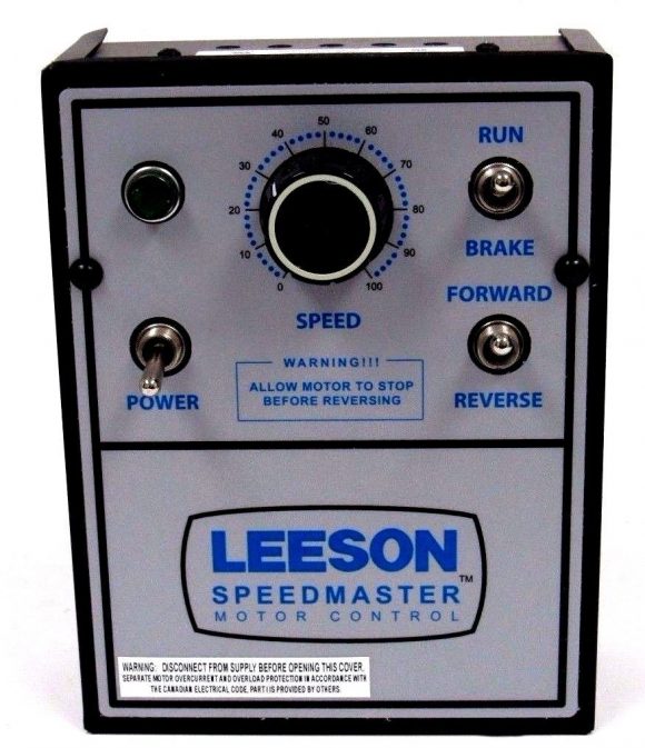 NEW LEESON 174308.00 ADJUSTABLE SPEED CONTROL 17430800 C14 - SB ...