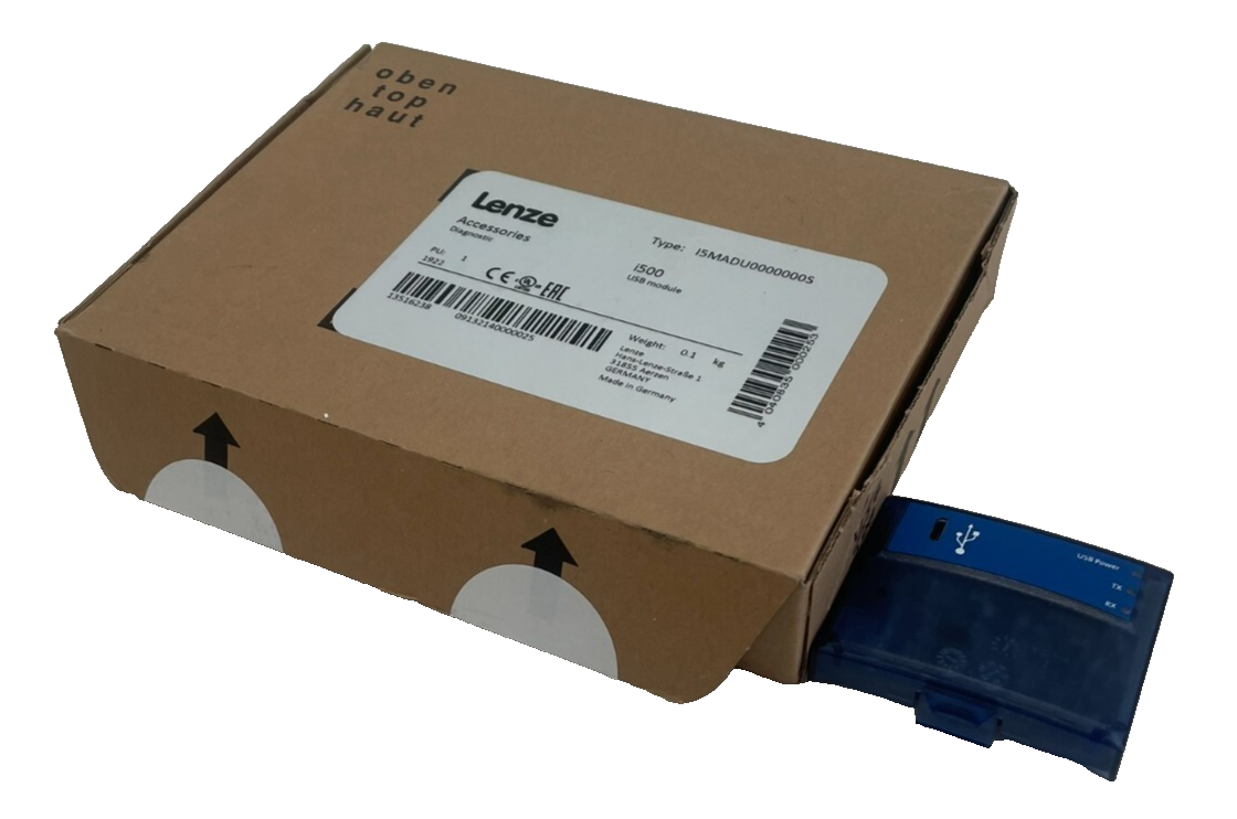 NEW LENZE I5MADU0000000S I500 USB MODULE 13516238 MAX 30VDC - SB ...