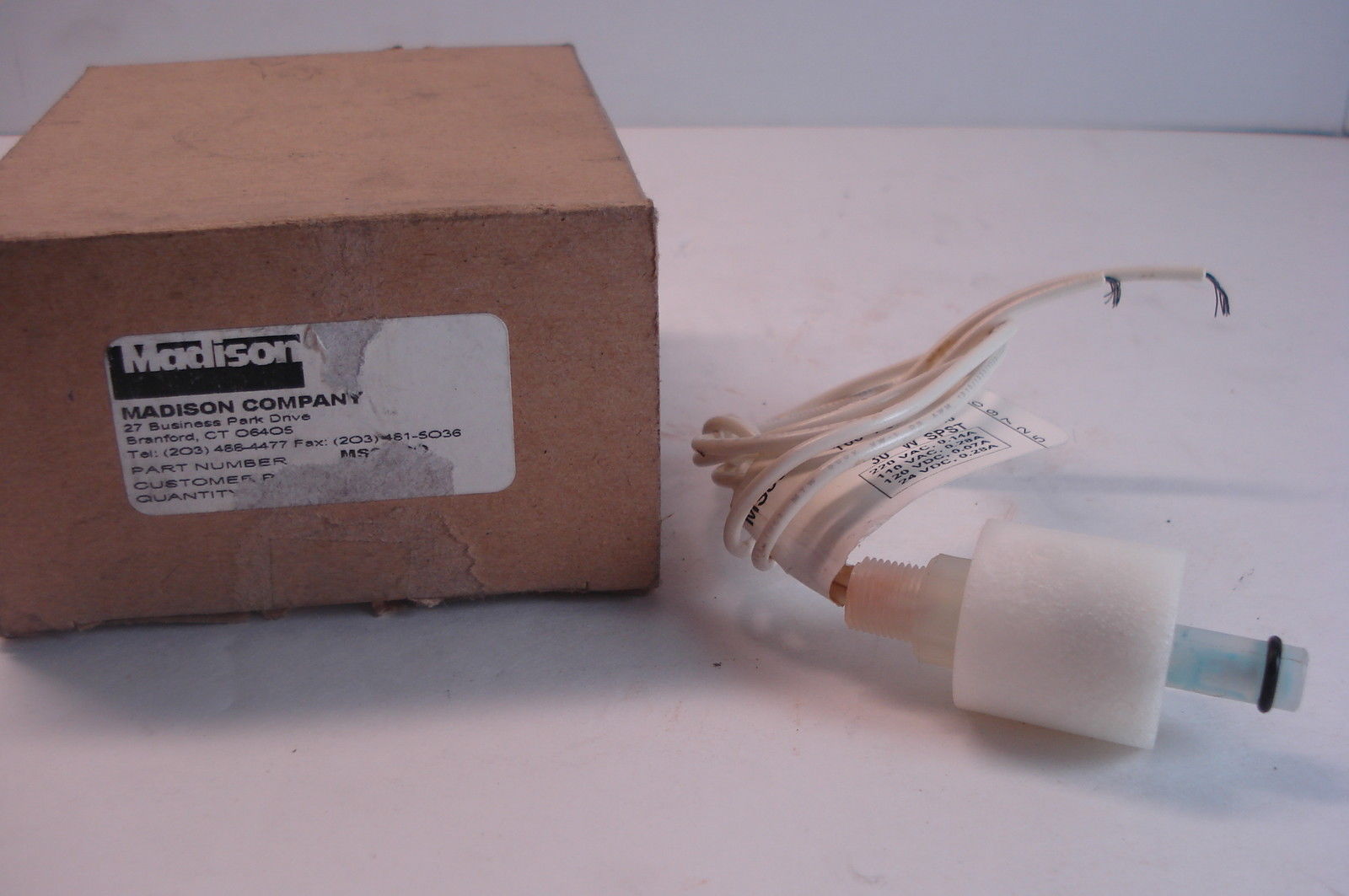 NEW MADISON MS8000 LIQUID LEVEL SWITCH - SB Industrial Supply, Inc.