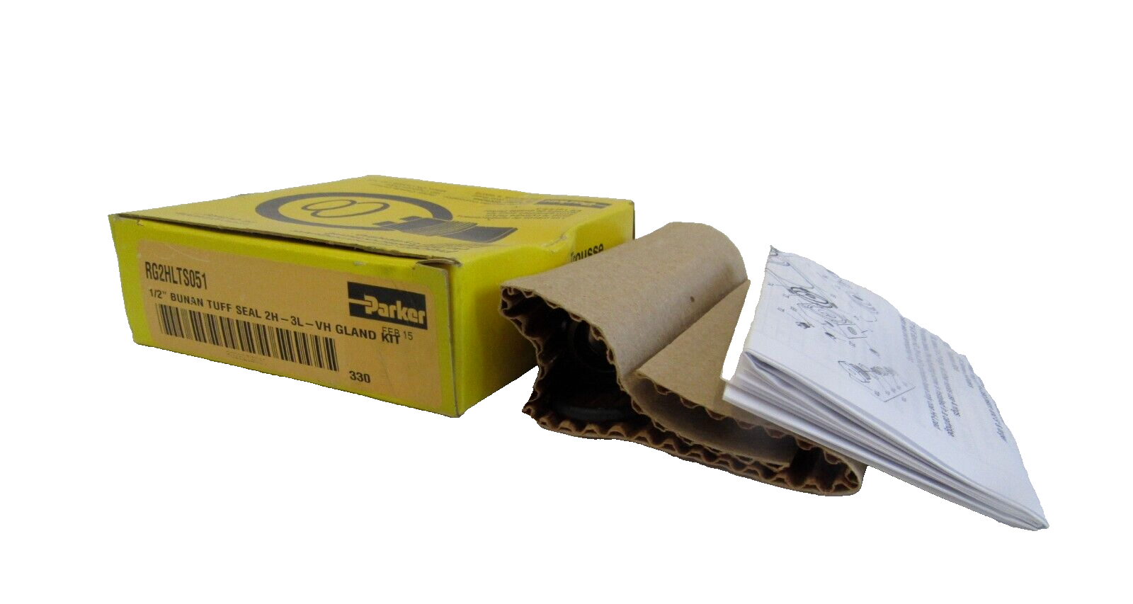 NEW PARKER RG2HLTS051 1/2' BUNAN TUFF-SEAL 2H-3L-VH GLAND KIT - SB ...