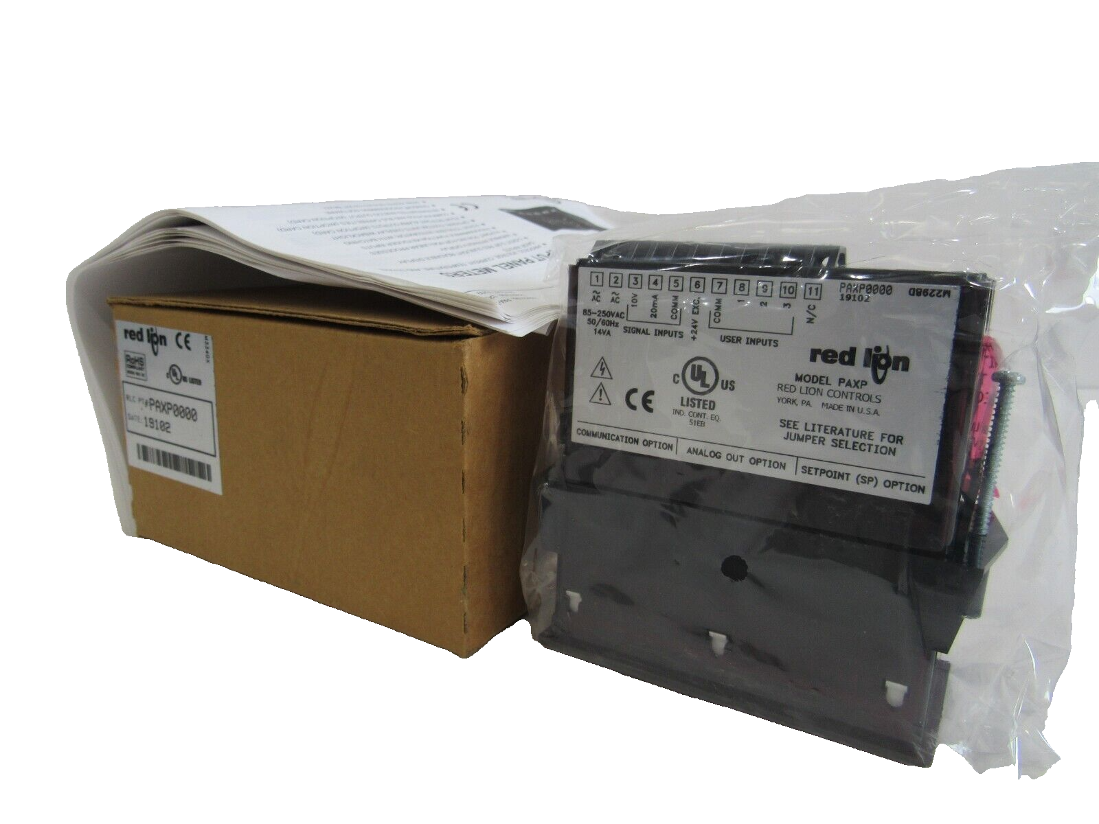 NEW RED LION PAXP0000 PANEL METER - SB Industrial Supply, Inc.