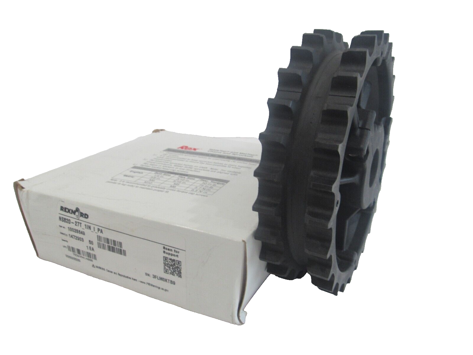 NEW REXNORD 10028649 SPROCKET NS820-27T_1IN_I_PA - SB Industrial Supply ...
