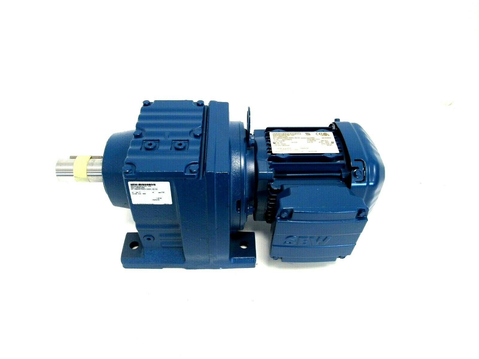 NEW SEW EURODRIVE R57 DRS71S4 GEARMOTOR R57DRS71S4 - SB Industrial ...