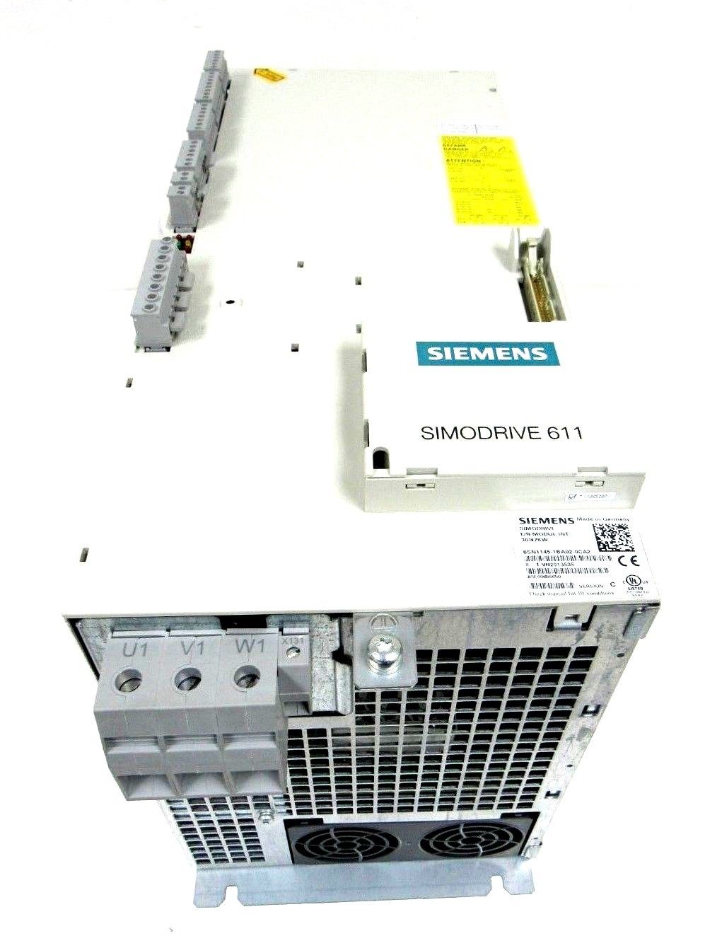 NEW SIEMENS 6SN1145-1BA02-0CA2 SIMODRIVE 6SN11451BA020CA2 36/47KW - SB ...