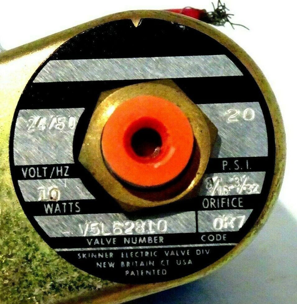 NEW SKINNER VALVES V5L62810 SOLENOID VALVE - SB Industrial Supply, Inc.