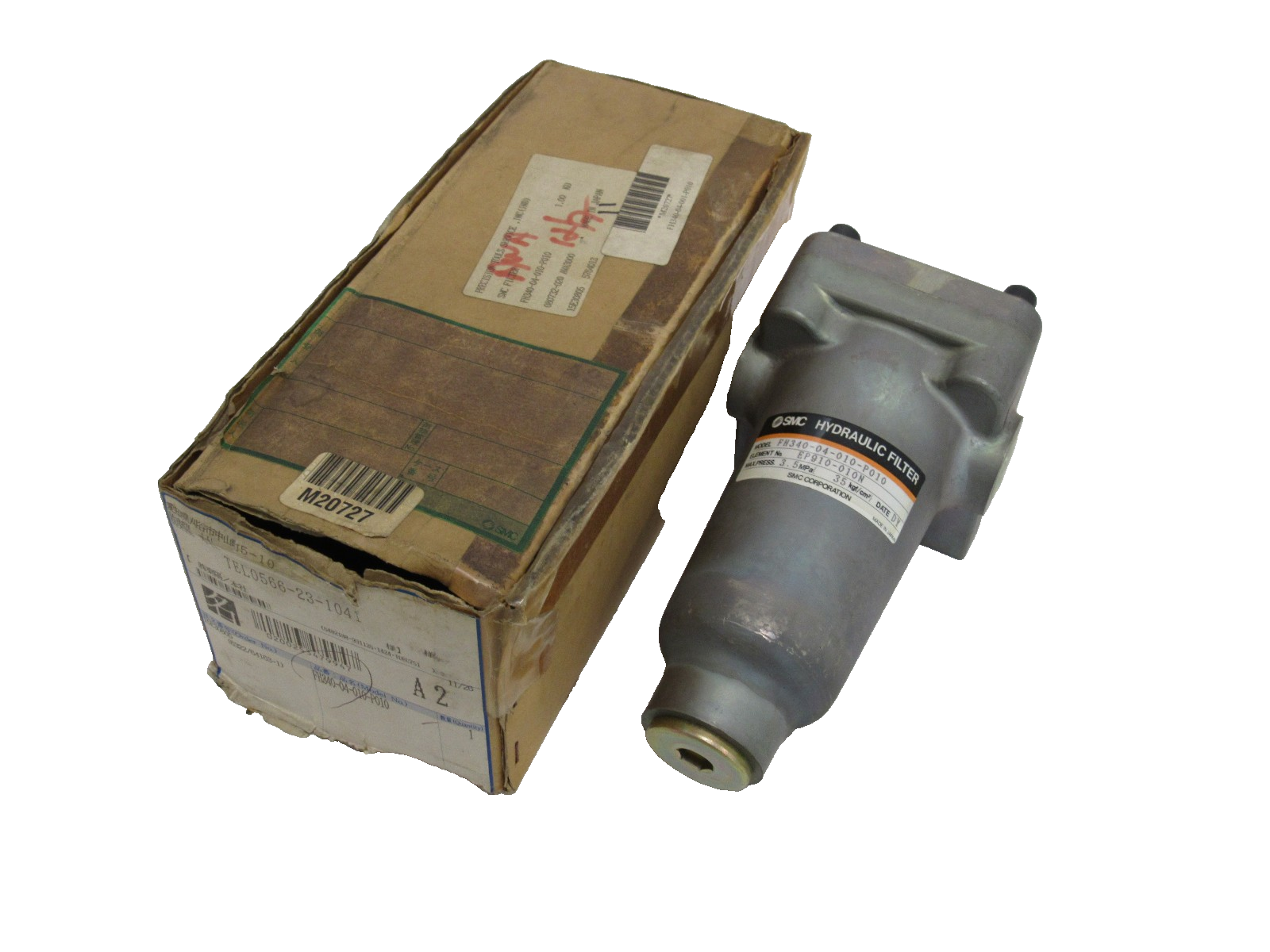 NEW SMC FH340-04-010-P010 HYDRAULIC FILTER FH34004010P010 - SB ...