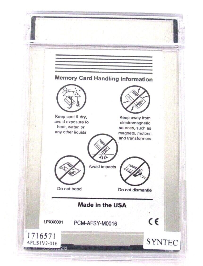 NEW SYNCHROTECH PCM-AFSY-M0016 16 ATA FLASH CARD PCMAFSYM0016 - SB ...