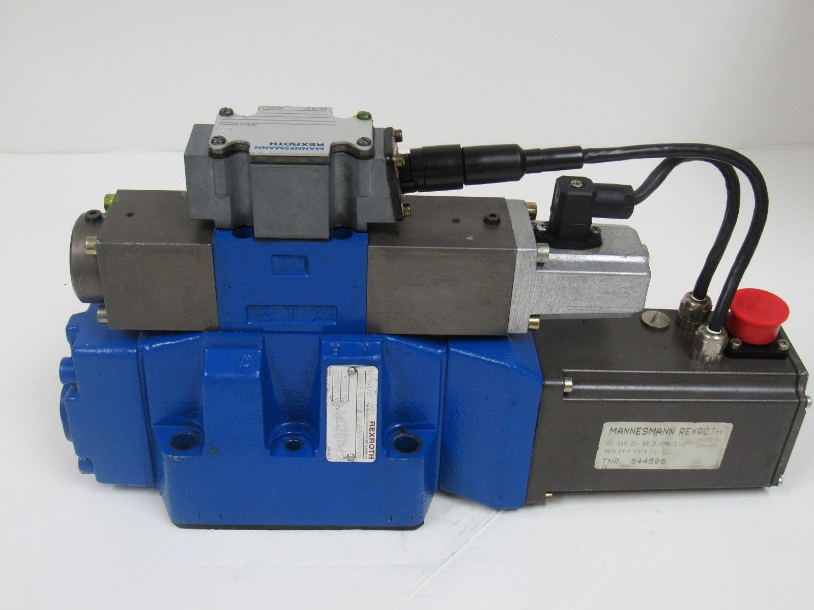 REMANUFACTURED REXROTH 4WRTE 10/16/25-30/M SERVO VALVE - SB Industrial ...