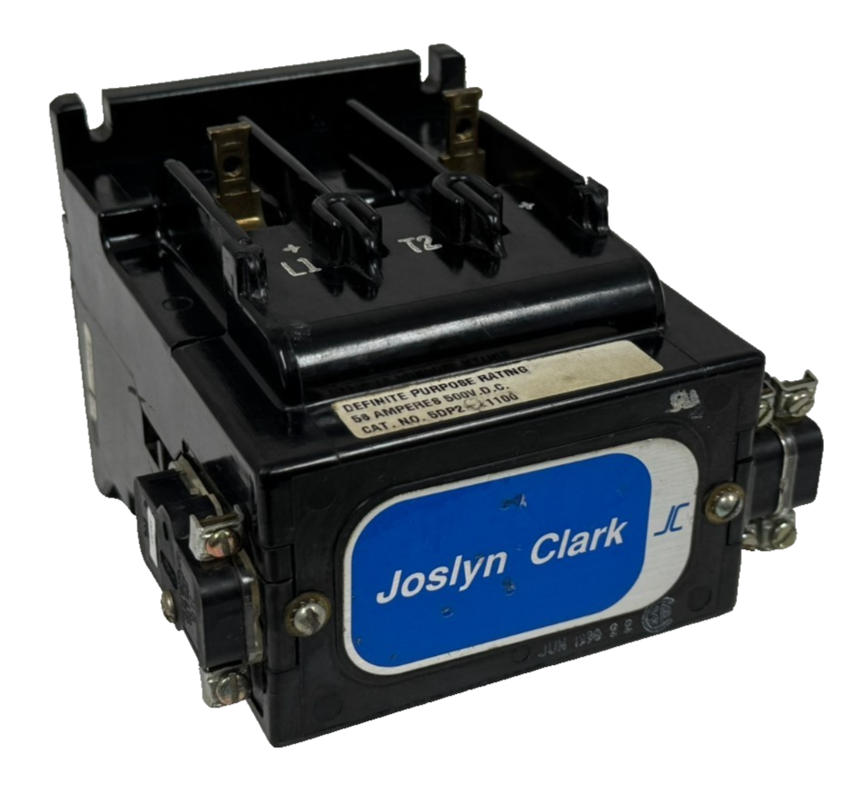USED JOSLYN CLARK 5DP2-21100 CONTACTOR 110/120V 50/60HZ 5M-63 - SB ...
