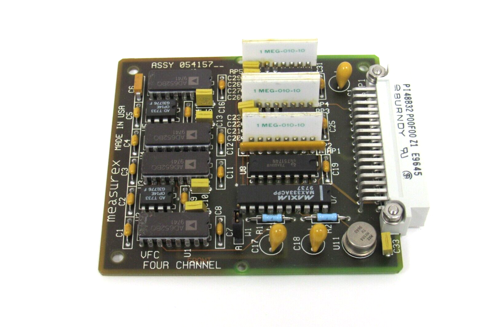 USED MEASUREX 054157 04415700 FOUR CHANNEL PLC PROCESSOR - SB ...