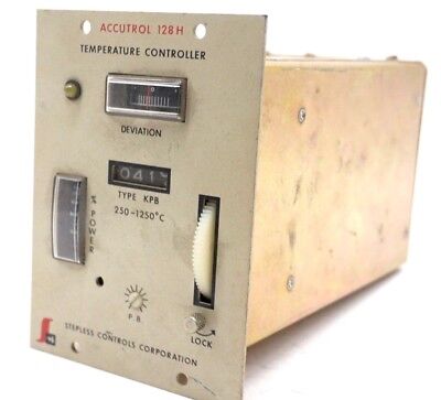 USED STEPLESS CONTROLS CORPORATION 8182301 TEMPERATURE CONTROLLER TYPE ...