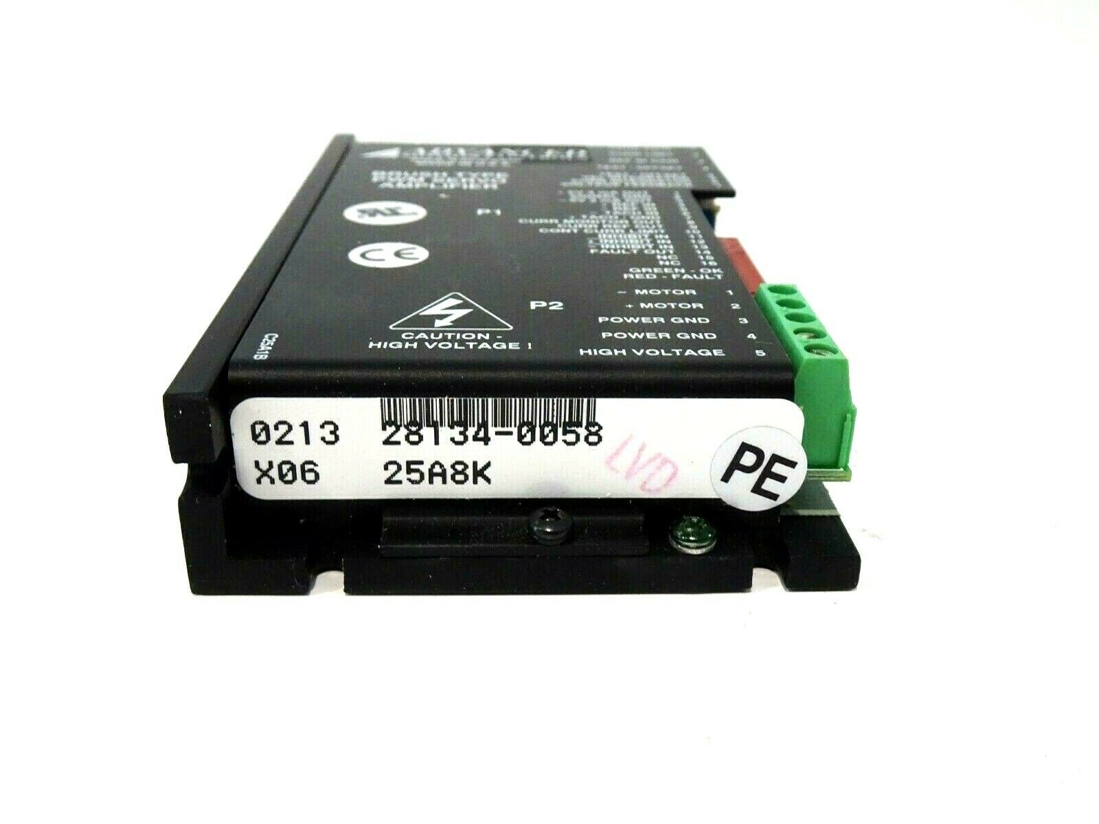 NEW ADVANCED MOTION CONTROLS 25A8K SERVO AMPLIFIER - SB Industrial ...