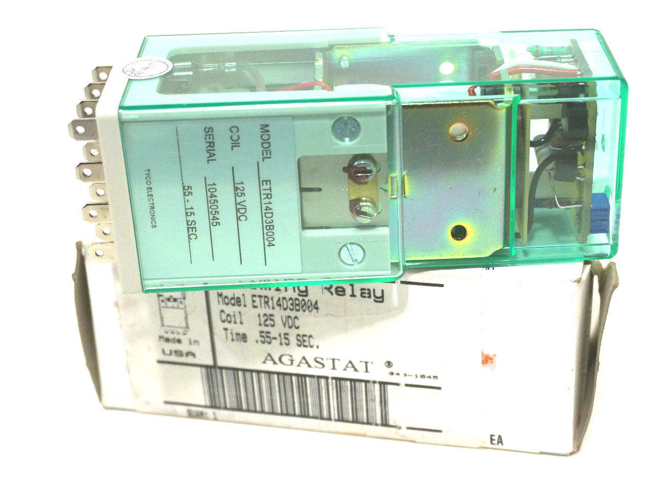 NEW AGASTAT TYCO ETR14D3B004 RELAY - SB Industrial Supply, Inc.